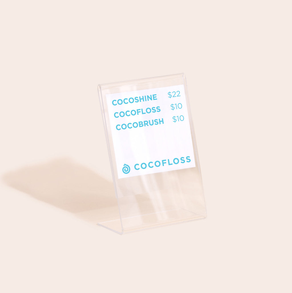 Price Sign – COCOLAB PRO