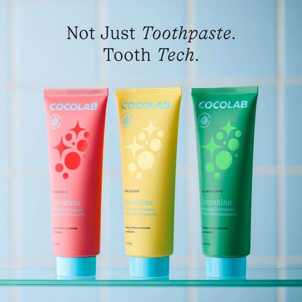 Cocoshine Toothpaste, 4 oz — 12 pack – COCOLAB PRO