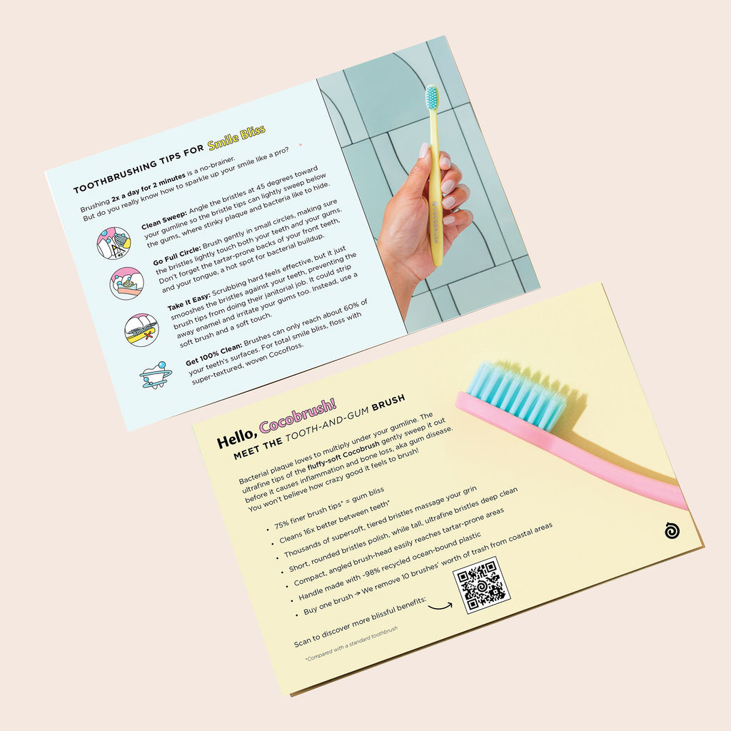 "How to Cocobrush" Postcard – COCOLAB PRO