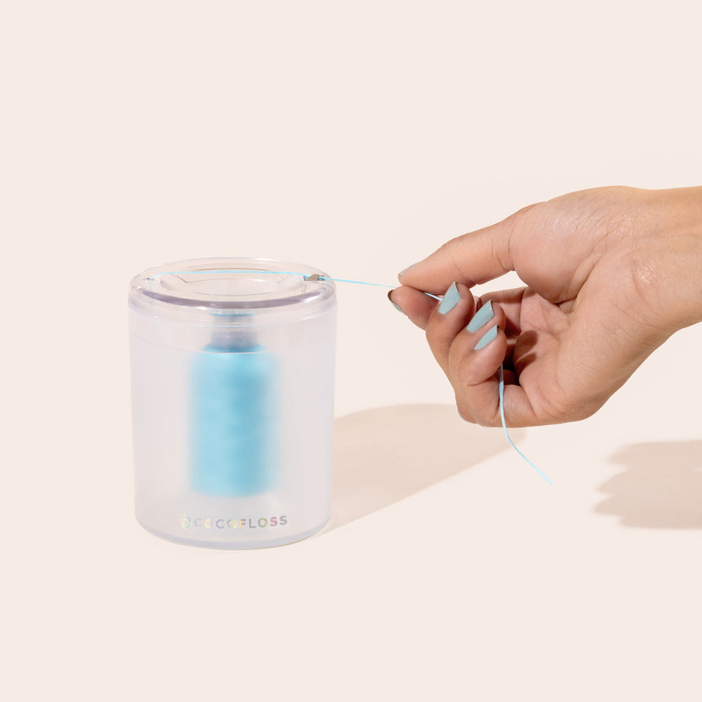 Cocofloss Mega Spool and Dispenser – COCOLAB PRO